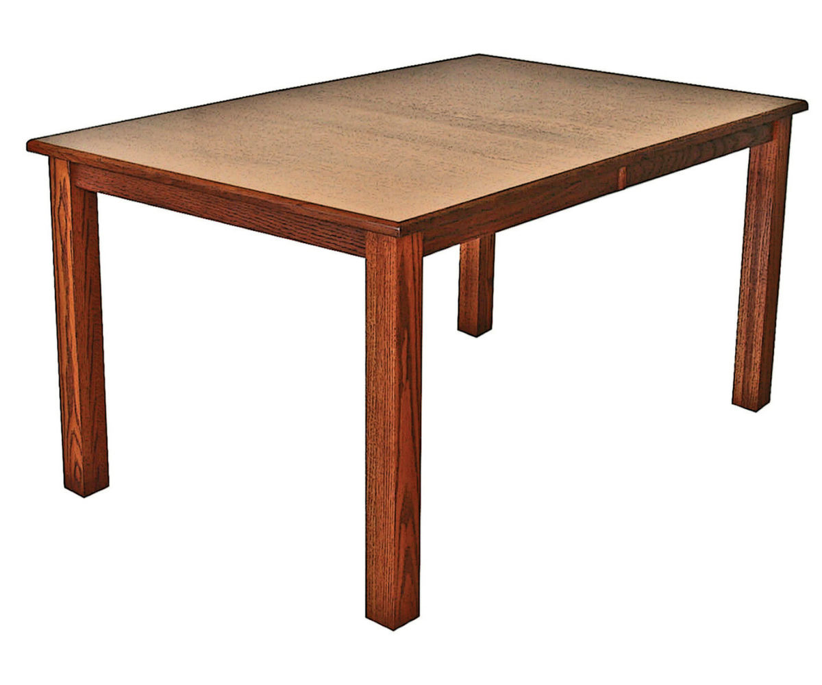 Larson Mission Table - Custom Woodcraft