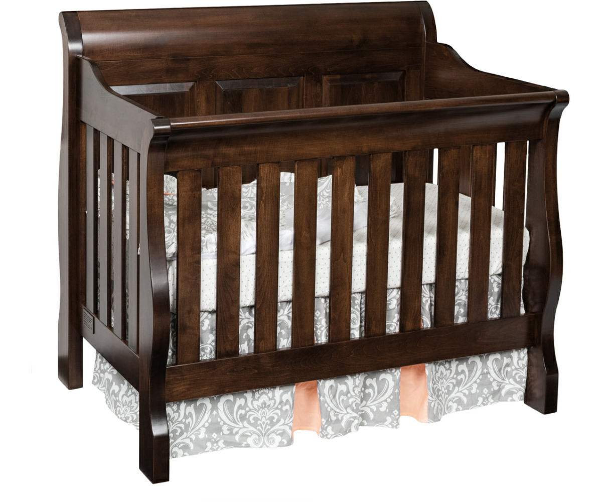 Traditional Panel Crib - Custom Woodcraft