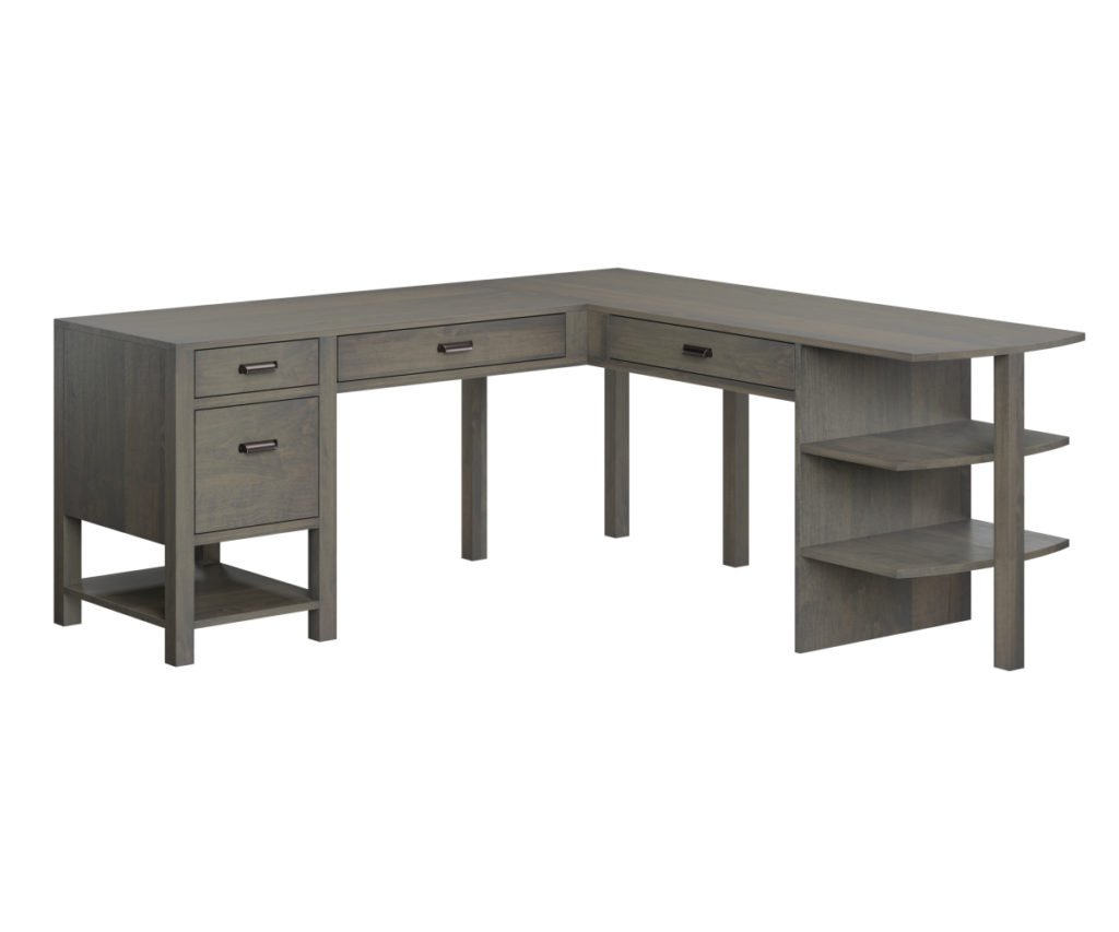 Craftsman Executive Desk - Custom Woodcraft