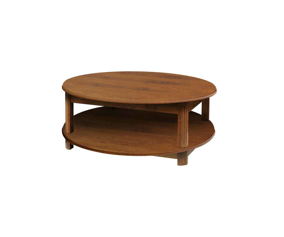 Hampton Round Coffee Table - Custom Woodcraft
