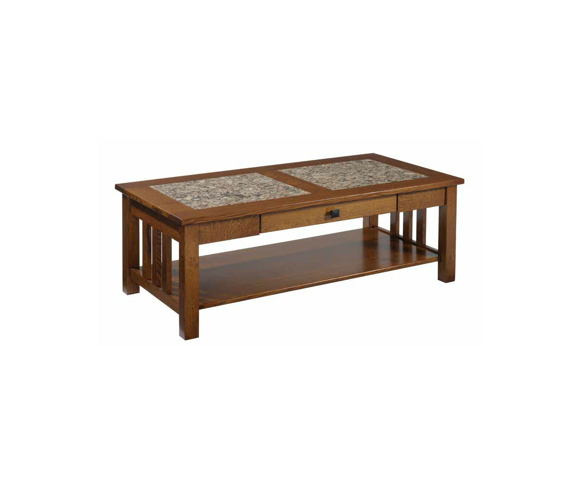 Liberty Mission Cambria Coffee Table - Custom Woodcraft